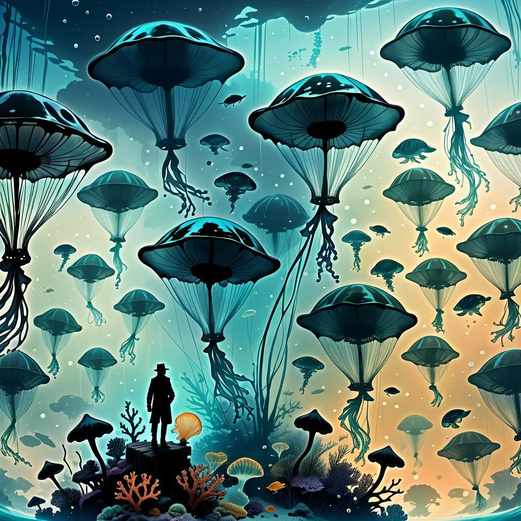 Secrets of the Deep - AI Generated Artwork - NightCafe Creator