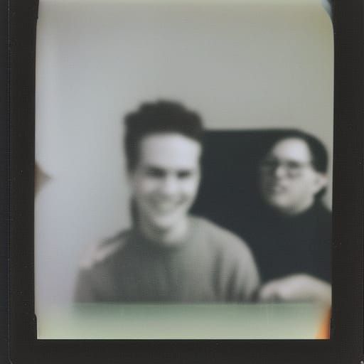 faded Polaroid of my and my grandfather - AI Generated Artwork ...