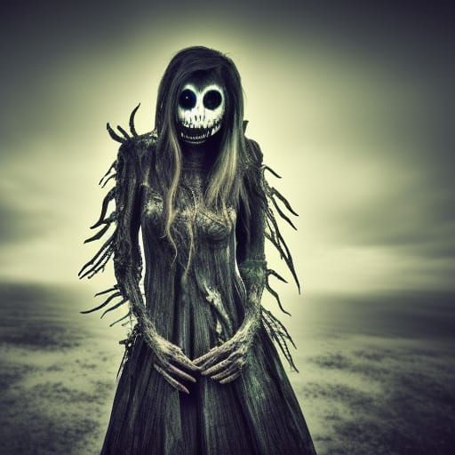 Nightmare Undead Banshee Horrifying - AI Generated Artwork - NightCafe ...