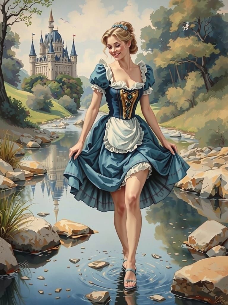 Cinderella runs away - Whimsical Cinderella Escapes to Encha...