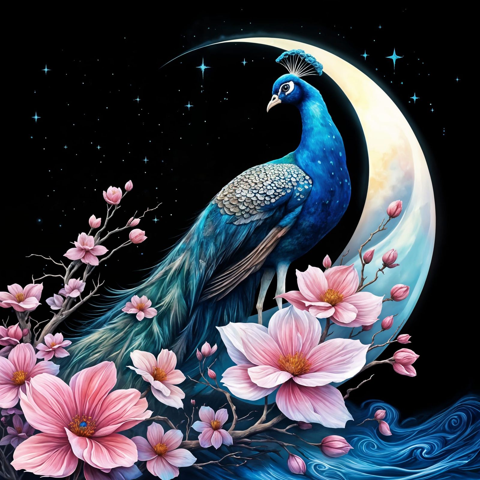 Crescent Peacock Flow - Crescent Peacock Flow