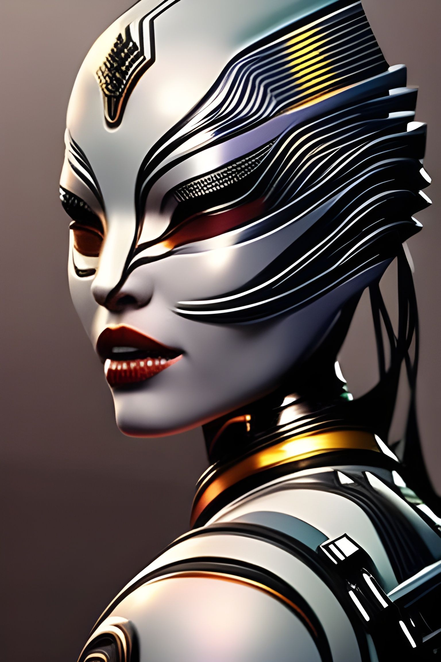 Cyborg Assassin - AI Generated Artwork - NightCafe Creator