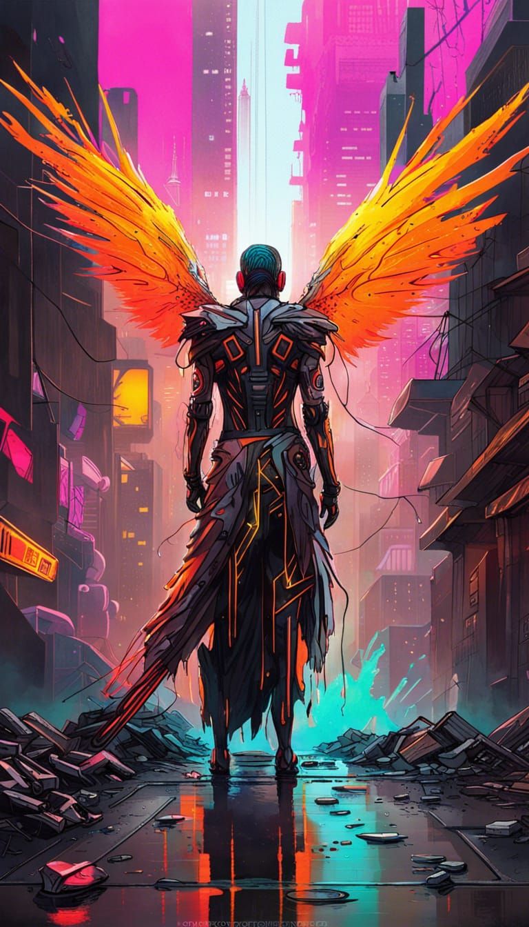 Phoenix 3 - AI Generated Artwork - NightCafe Creator