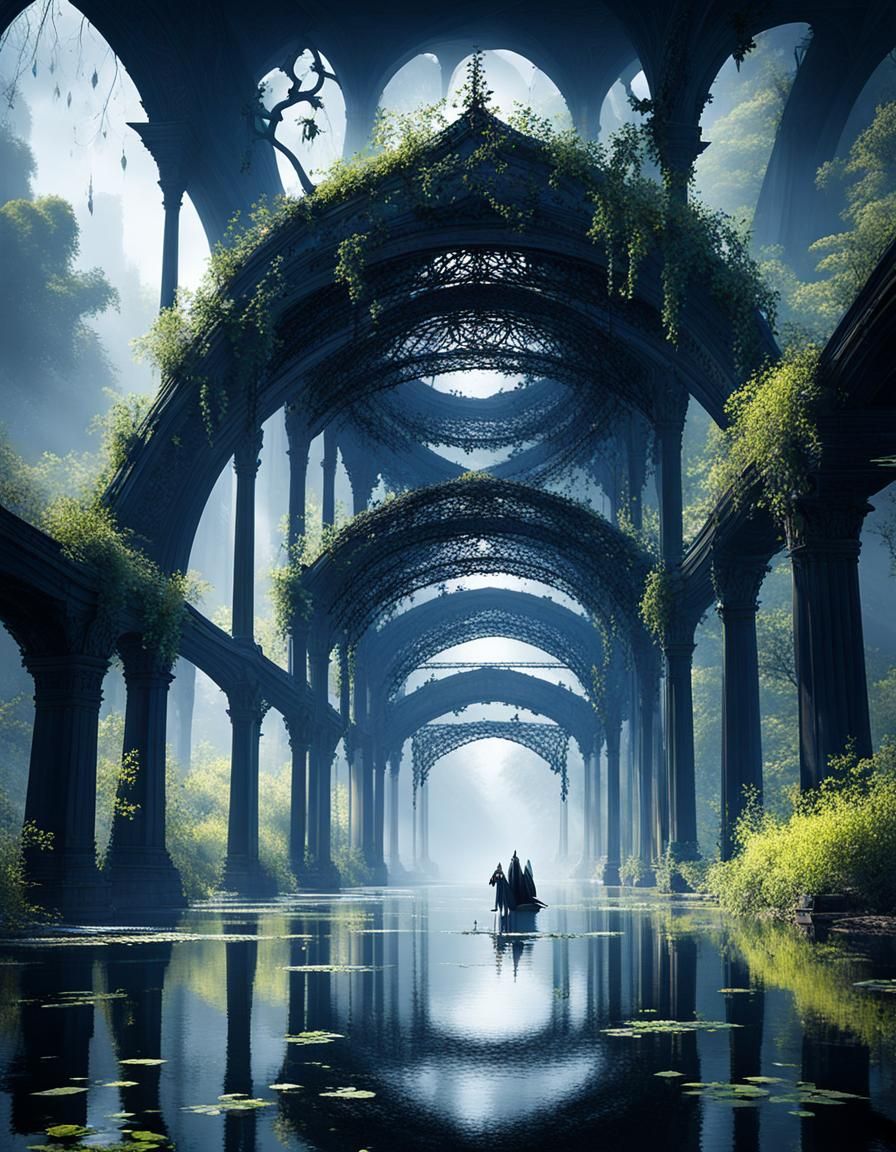 Amidst the eerie ambiance of the Naihe Bridge, the "Bloom of Death ...