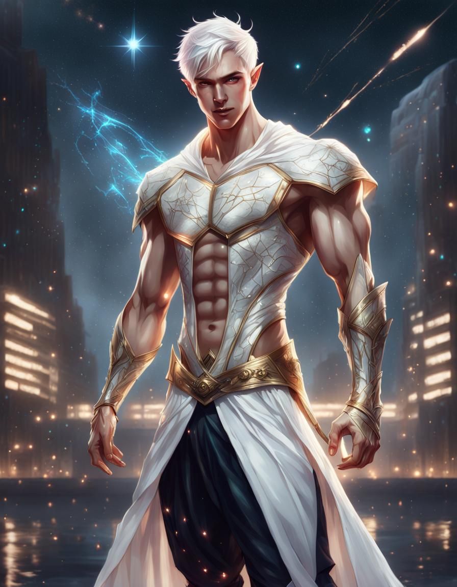 Star Elf - AI Generated Artwork - NightCafe Creator