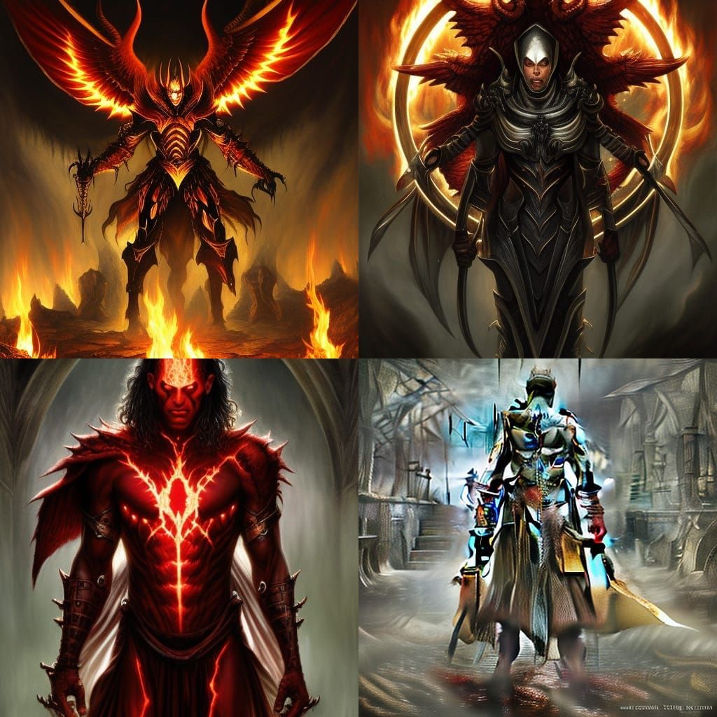 🔥Demons🔥 - AI Generated Artwork - NightCafe Creator