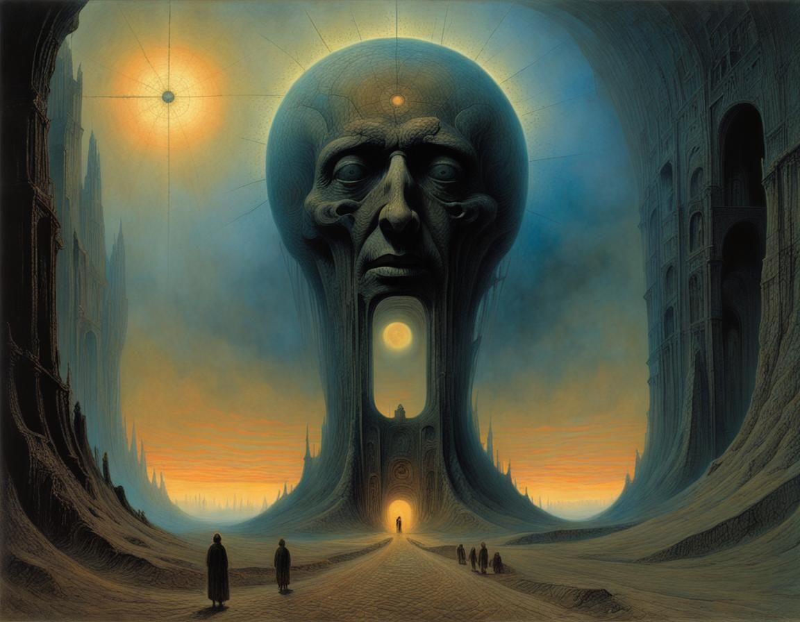 Mind Glow - AI Generated Artwork - NightCafe Creator