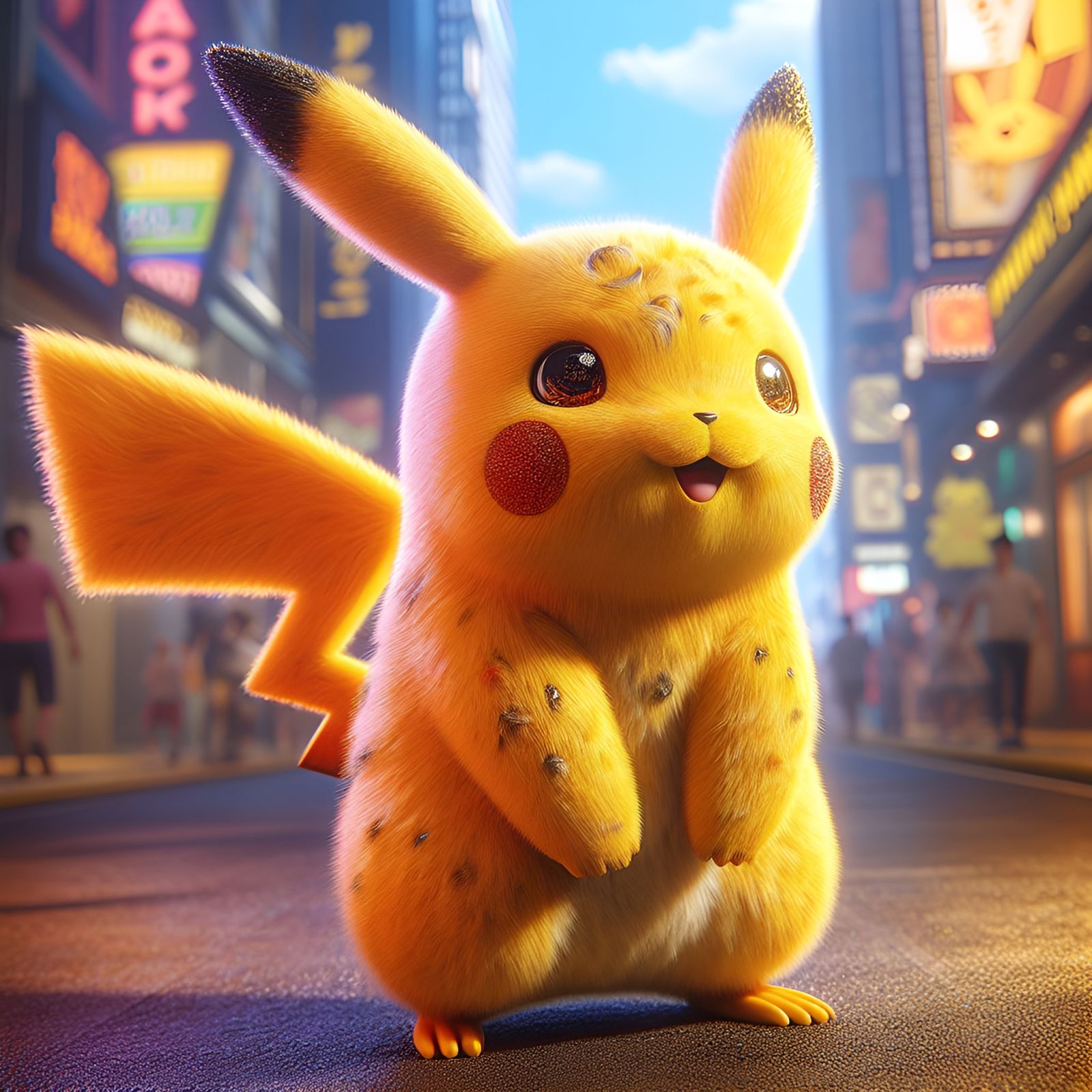 Pikachu - AI Generated Artwork - NightCafe Creator