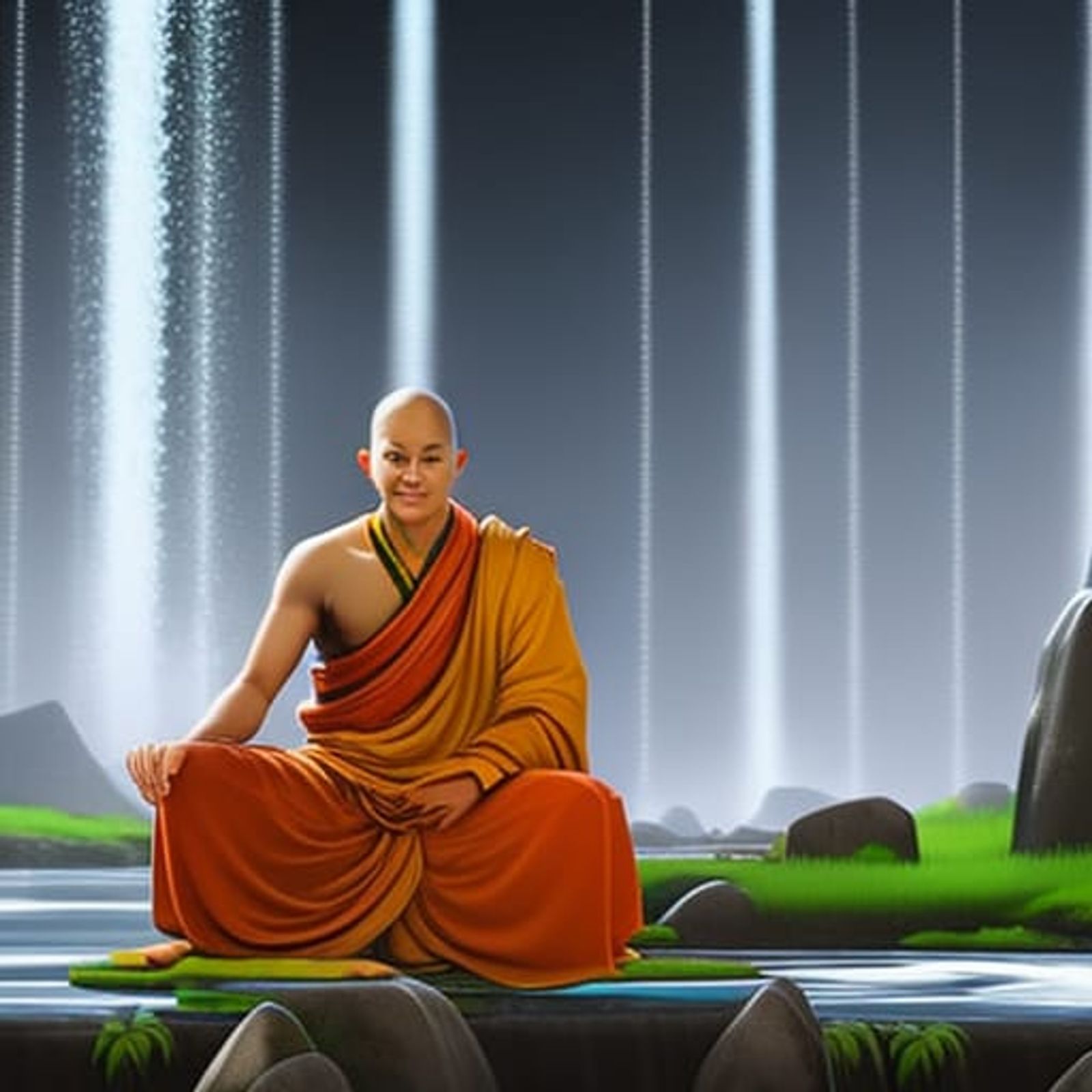 Котик - Fluffy Kitten Playing with Yarn in Cozy Room