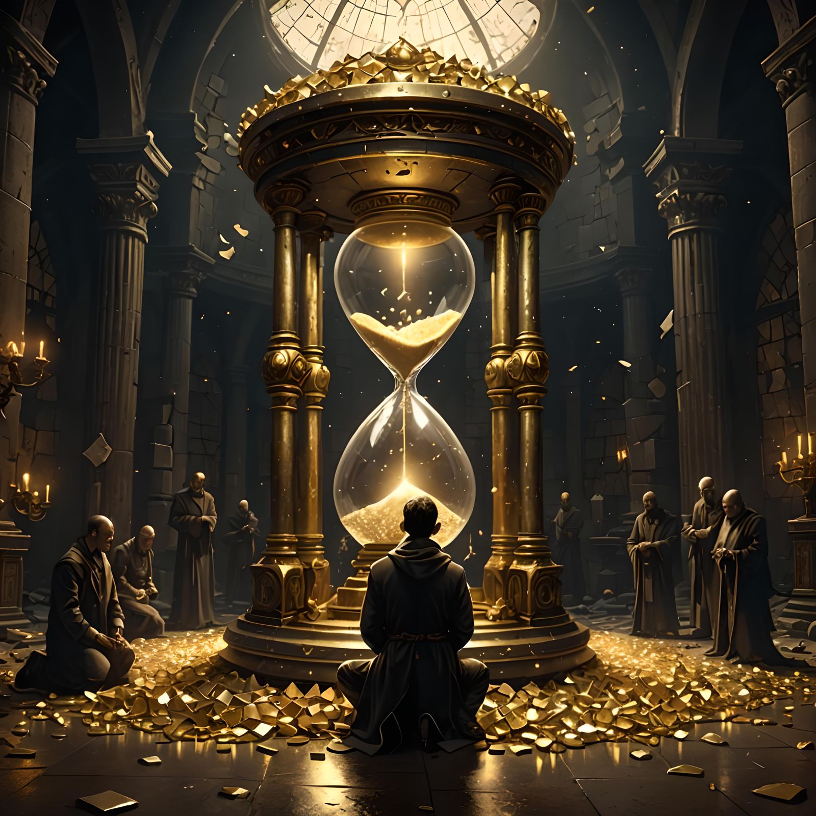 The only uncorruptible god - AI Generated Artwork - NightCafe Creator