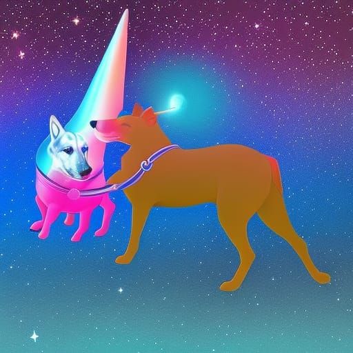 Spacedog - AI Generated Artwork - NightCafe Creator