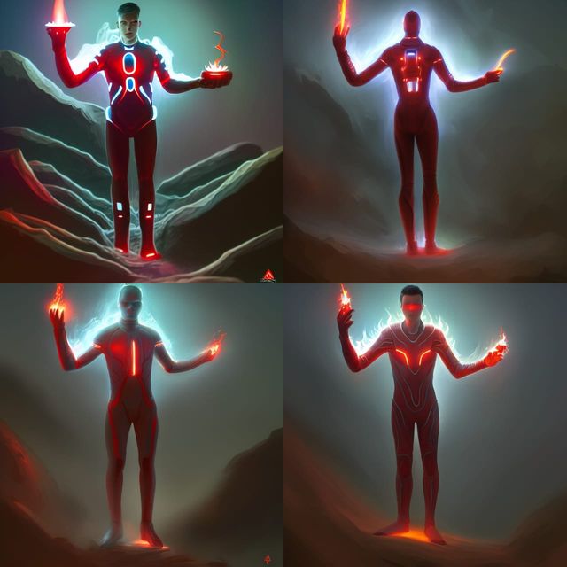 God of Phosphorus - AI Generated Artwork - NightCafe Creator