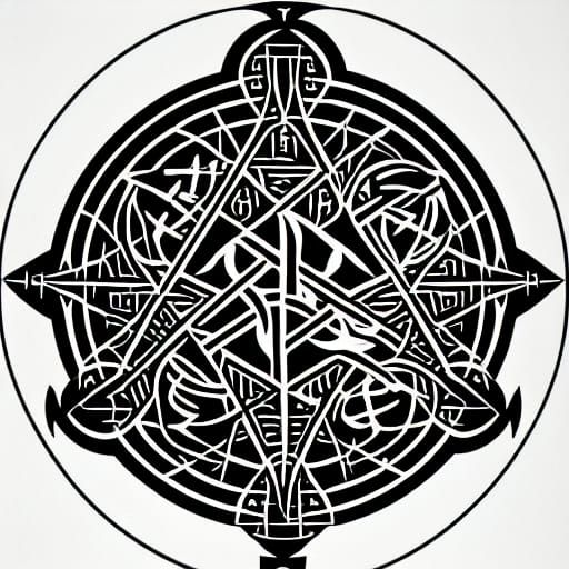 Sigil and Symbol - AI Generated Artwork - NightCafe Creator