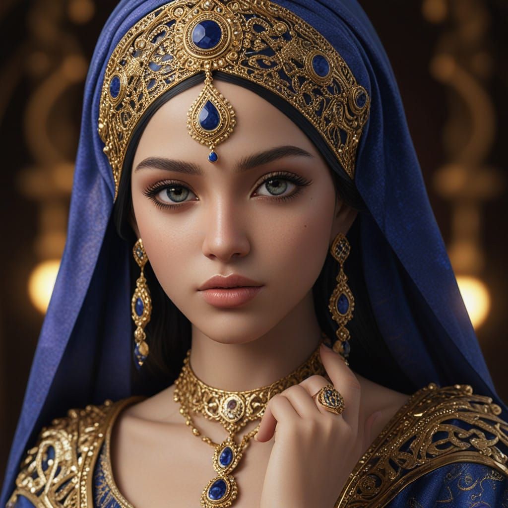 The 38th princess of the royal djinn dynasty