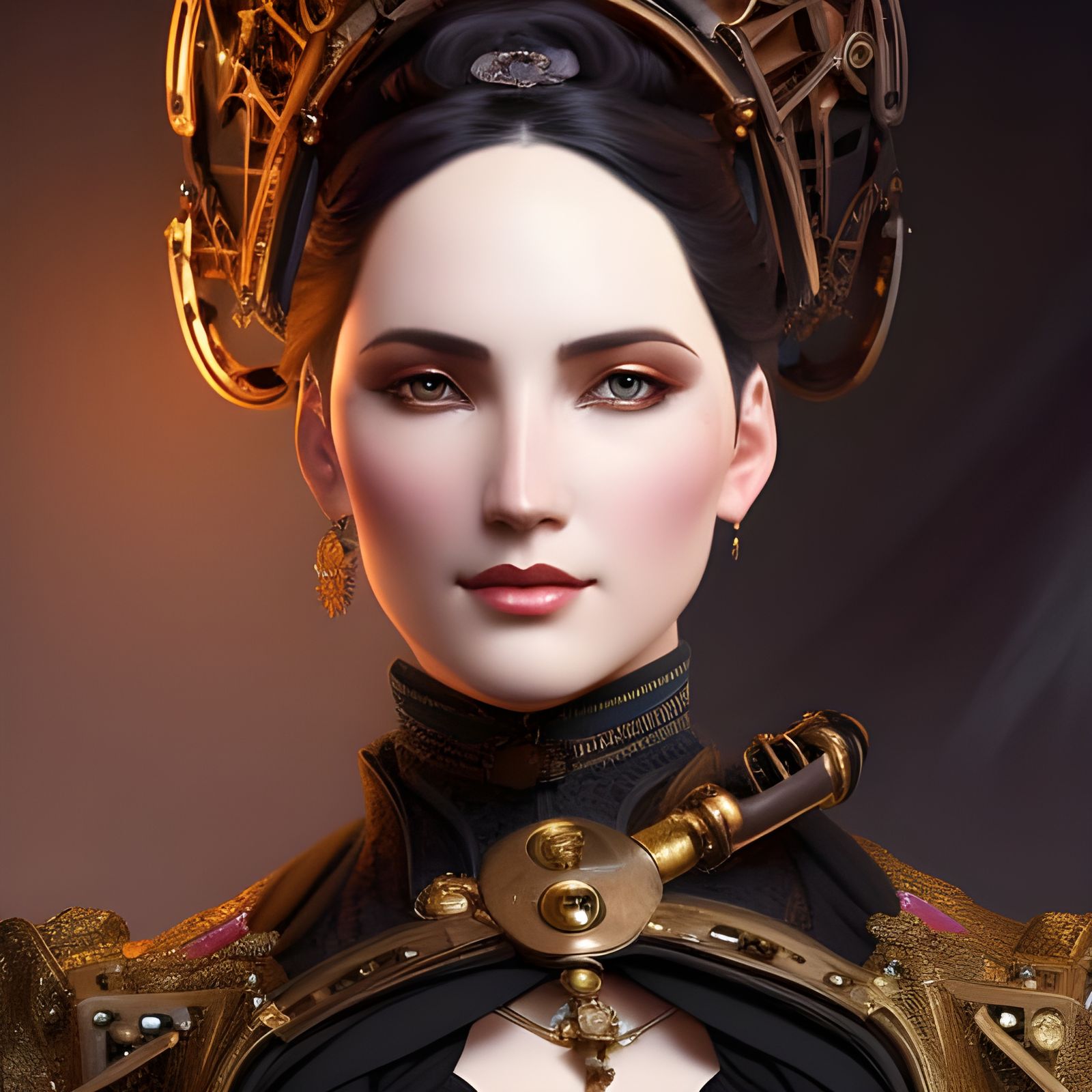 victorian steampunk lady, bolero jacket, corset, voluminous skirts, 8k ...