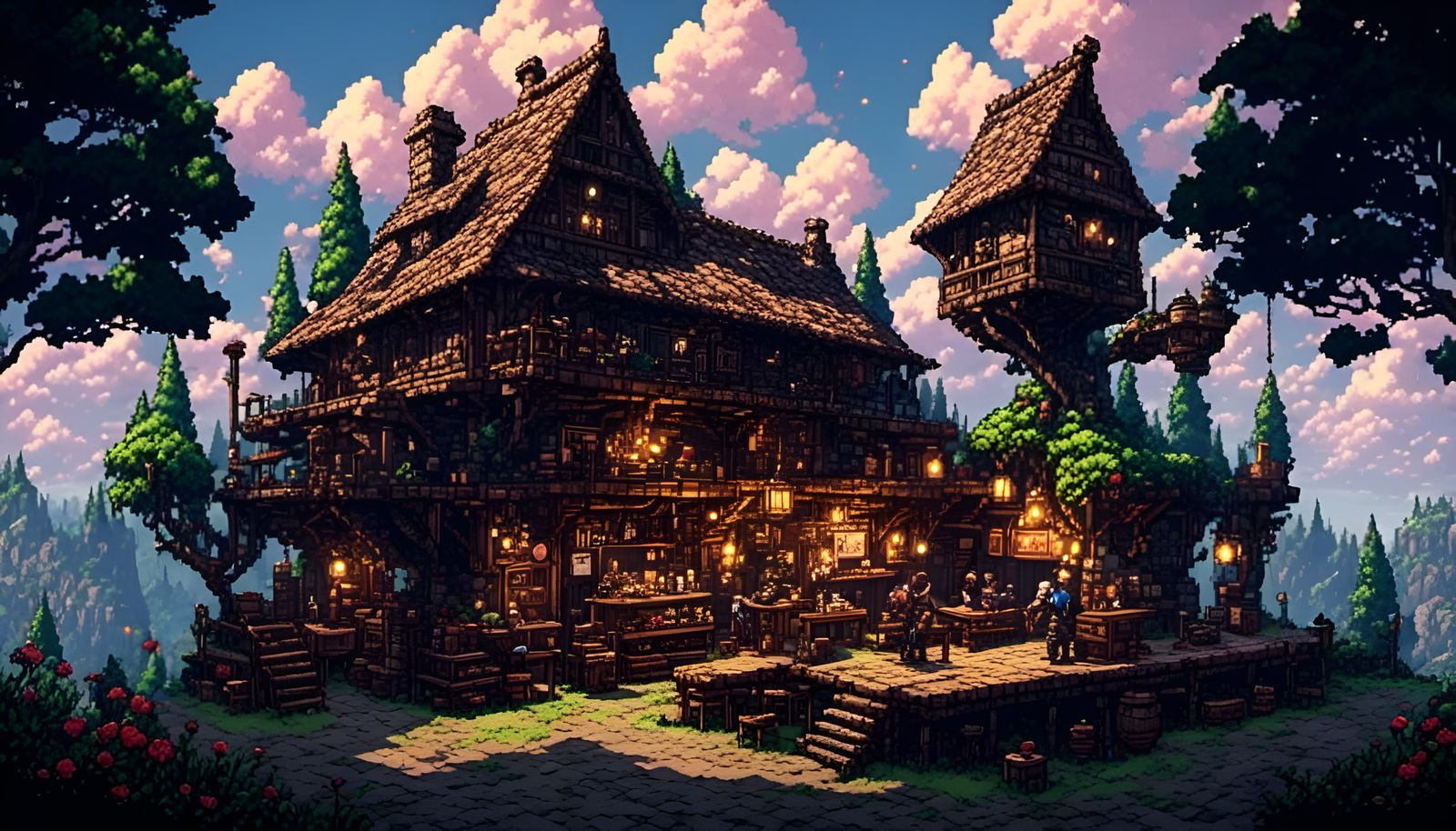 tavern - AI Generated Artwork - NightCafe Creator
