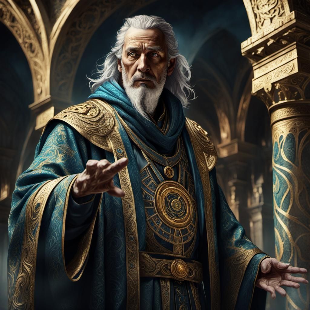 Tarot card magus - AI Generated Artwork - NightCafe Creator