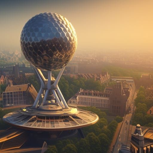 atomium building in Brussel - Fantastical Atomium Building i...