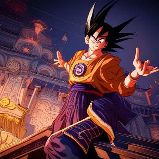 dragon ball z, Unreal Engine - AI Generated Artwork - NightCafe Creator