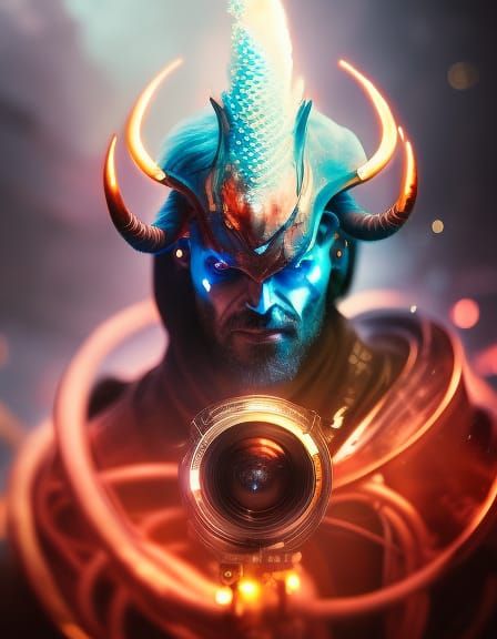 Space Devil - AI Generated Artwork - NightCafe Creator