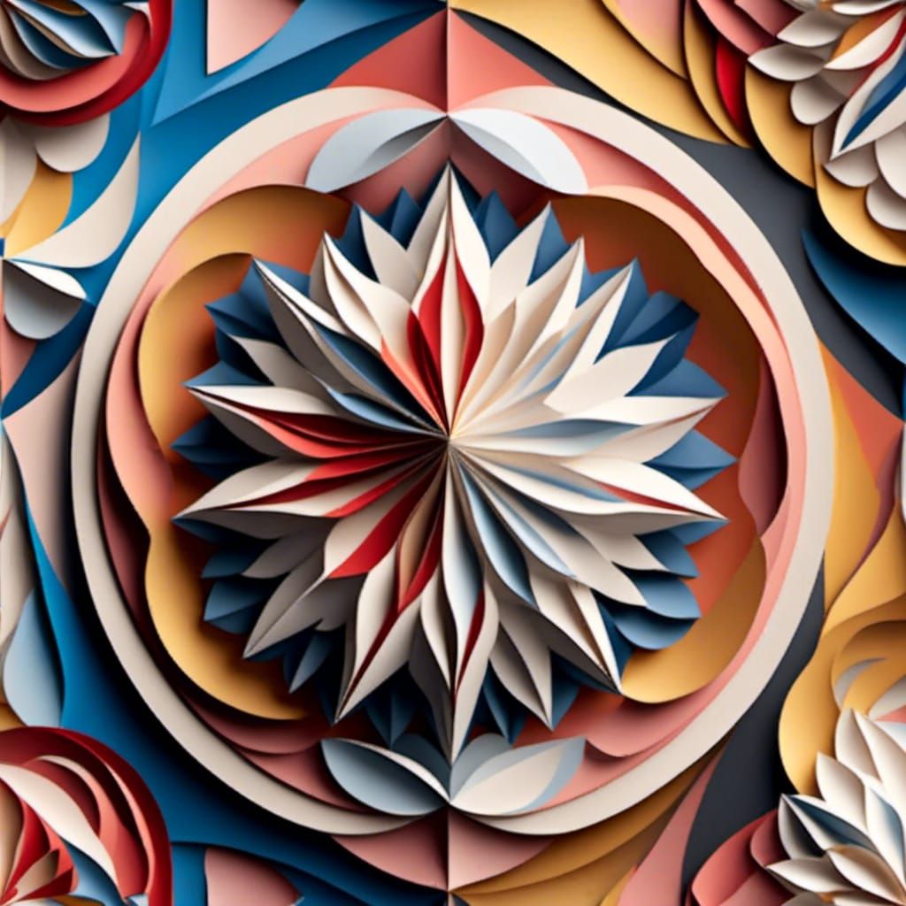 Paper Beauty - AI Generated Artwork - NightCafe Creator