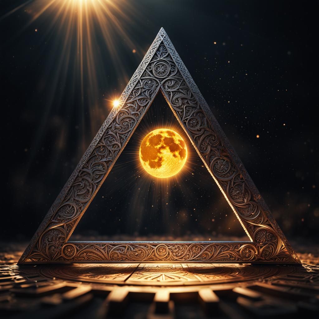 Triangle Of Truth - AI Generated Artwork - NightCafe Creator