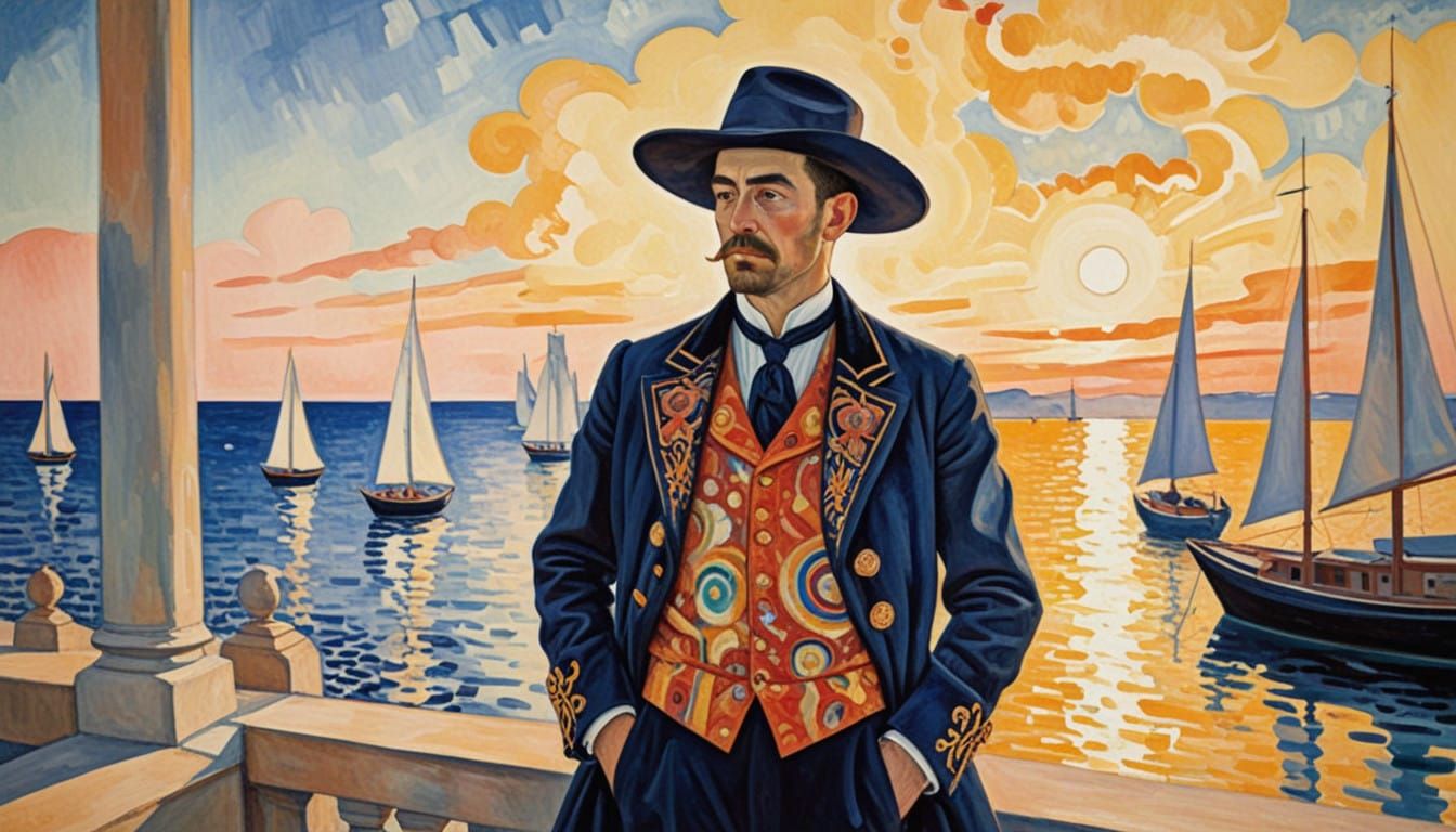 A Spanish gentleman at dawn - A Spanish gentleman at dawn