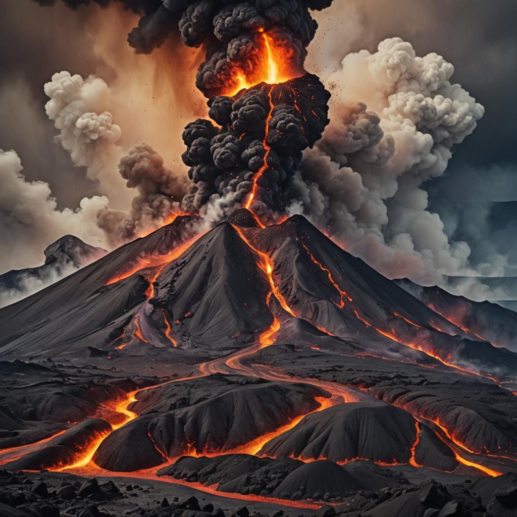 volcano : r/nightcafe