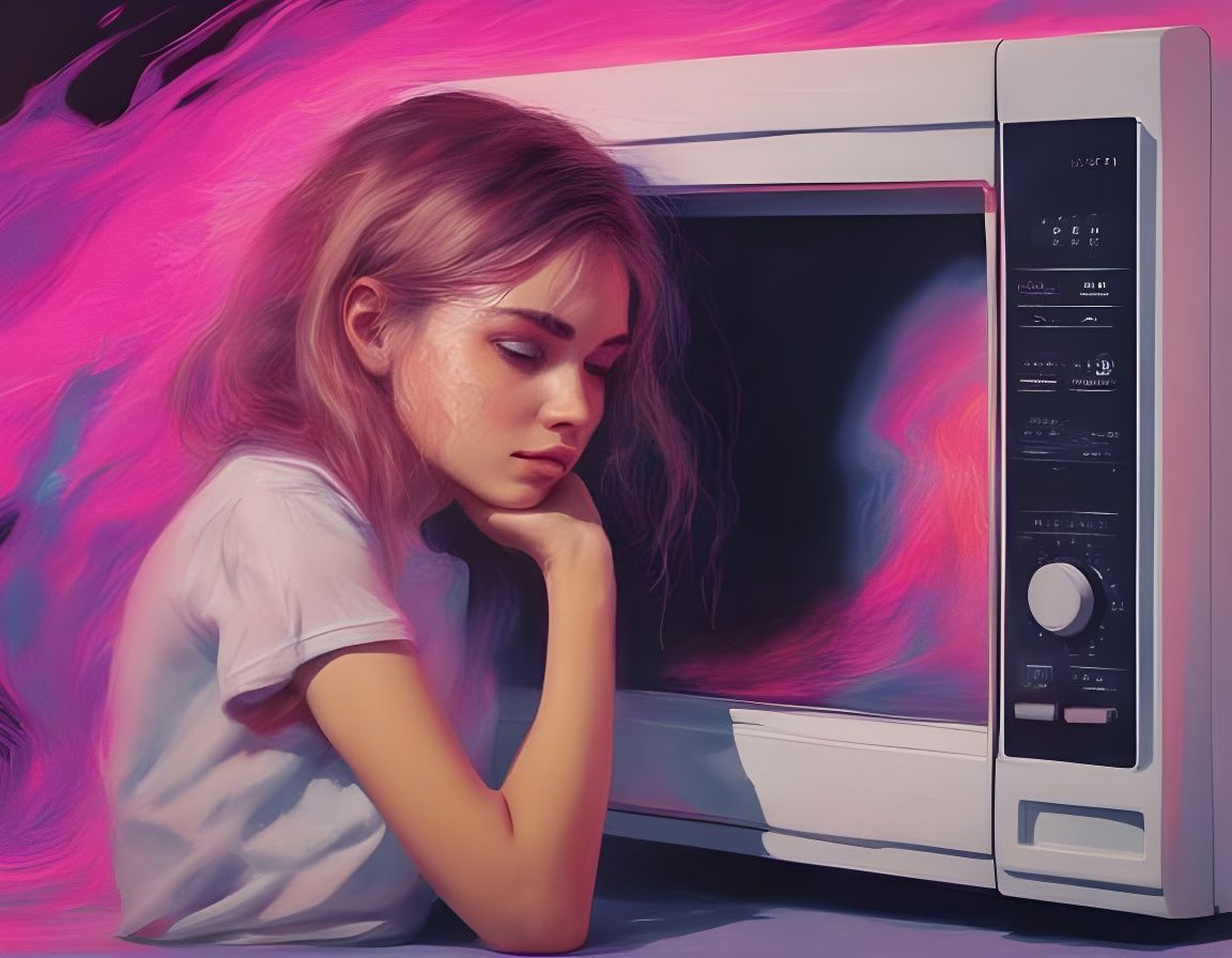 Micro girl. - AI Generated Artwork - NightCafe Creator