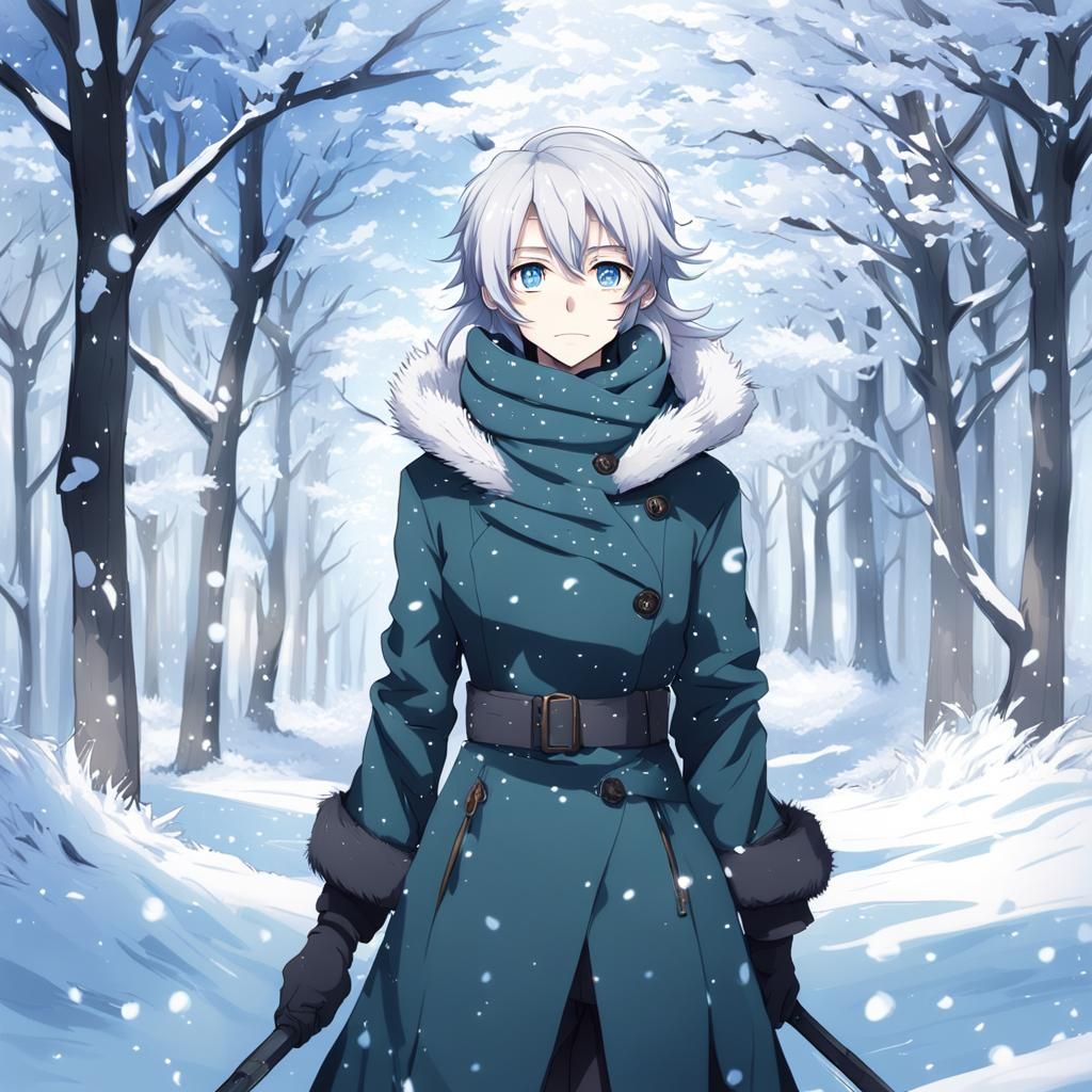 Anime Personification: The Season of Winter - AI Generated Artwork ...