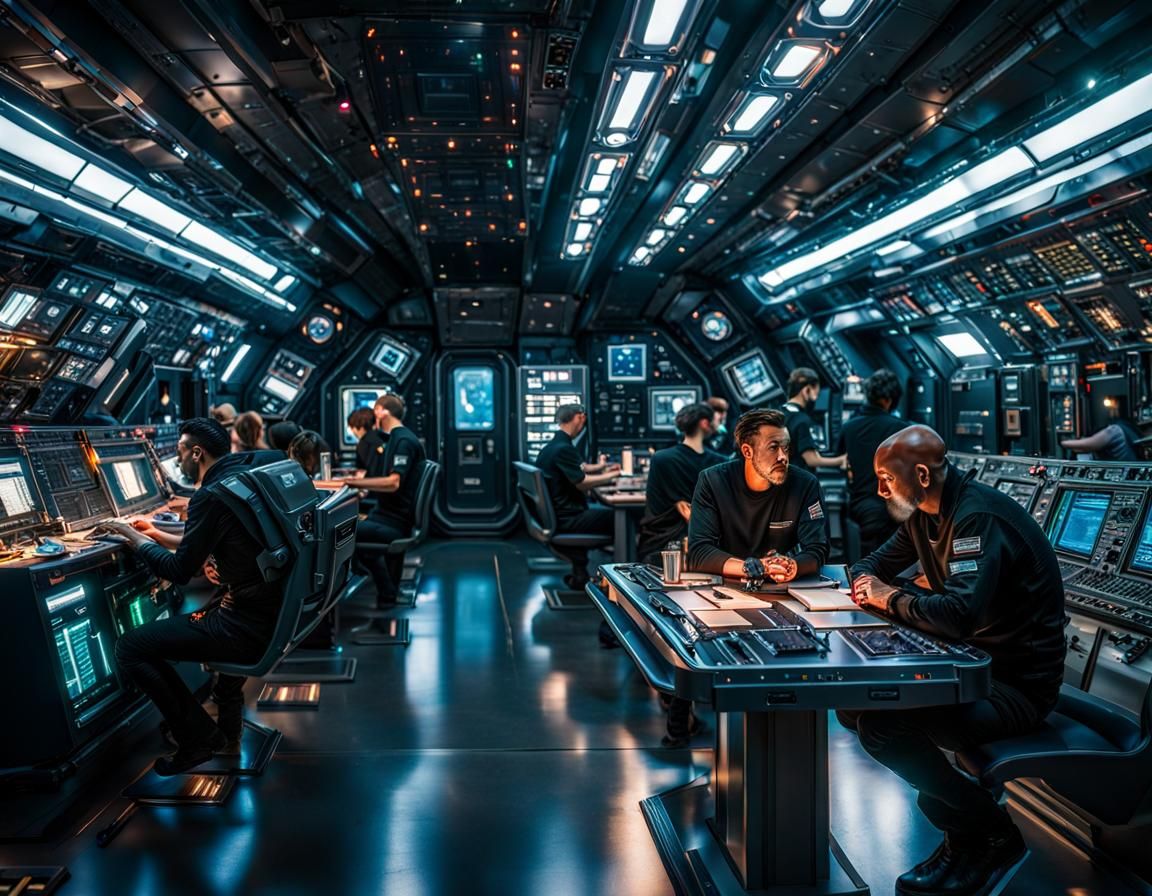 Starship Rec Room - AI Generated Artwork - NightCafe Creator