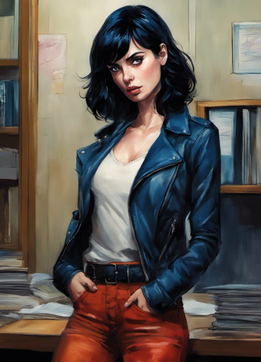 Jessica Jones (2 of 2) - AI Generated Artwork - NightCafe Creator
