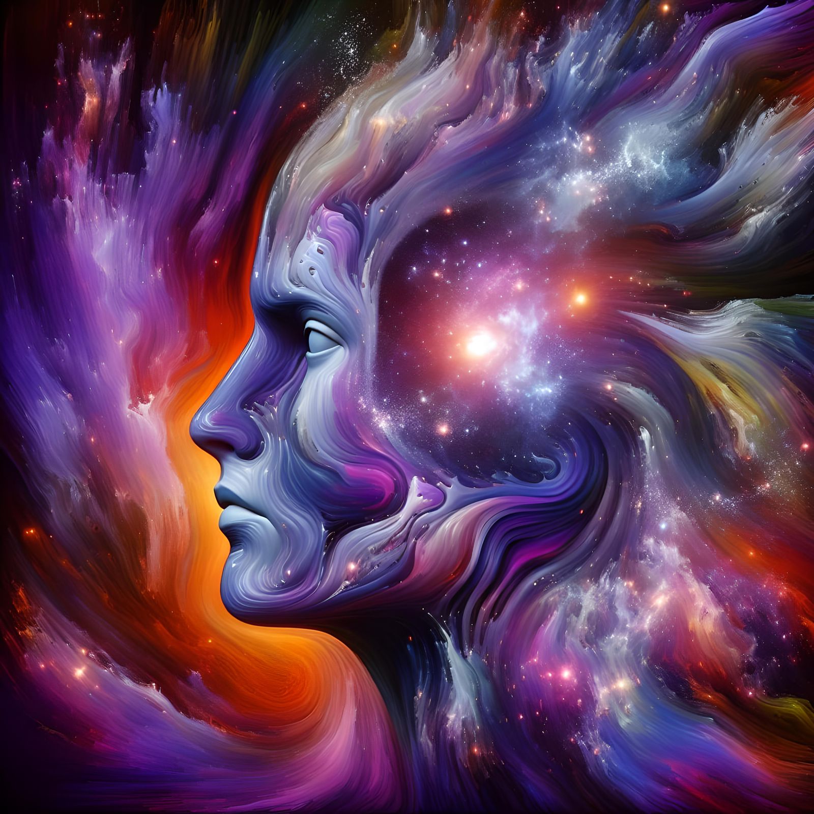 A Universal Being - AI Generated Artwork - NightCafe Creator