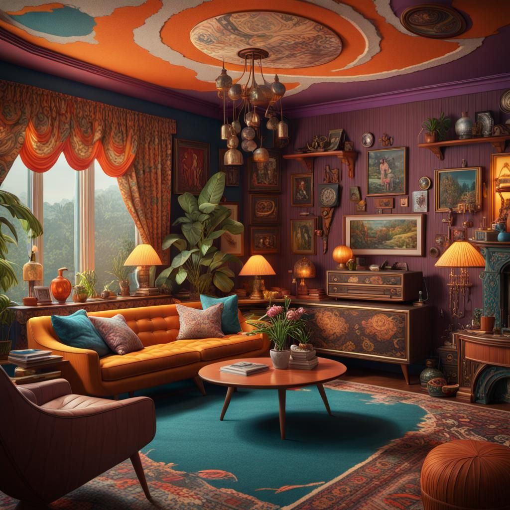 70's Maximalism #3 - AI Generated Artwork - NightCafe Creator