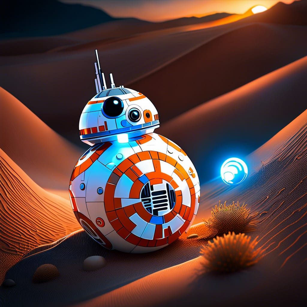 BB8 - AI Generated Artwork - NightCafe Creator