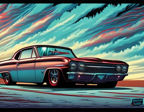 1964 chevrolet chevelle - AI Generated Artwork - NightCafe Creator