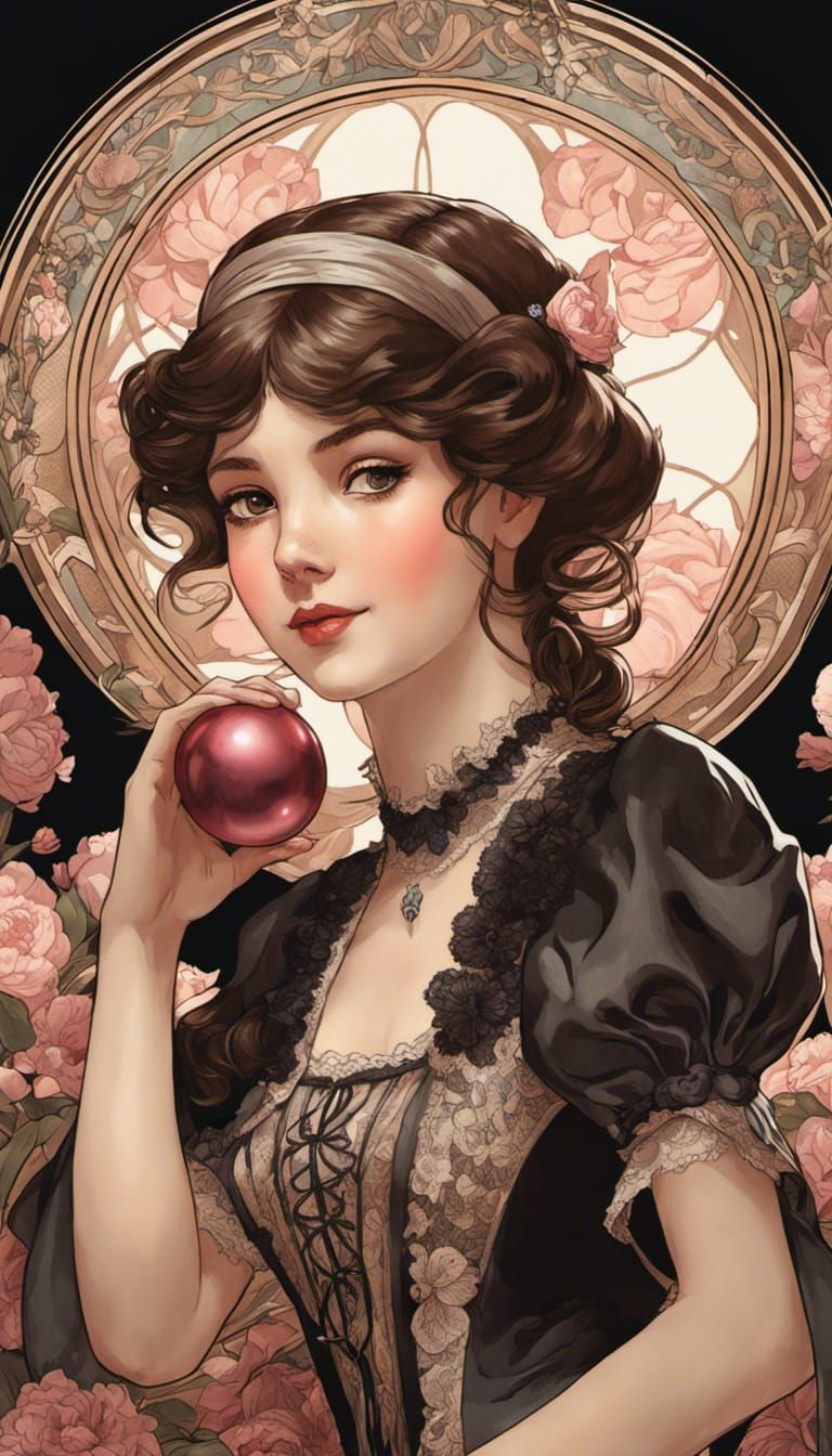 Victorian girl - AI Generated Artwork - NightCafe Creator