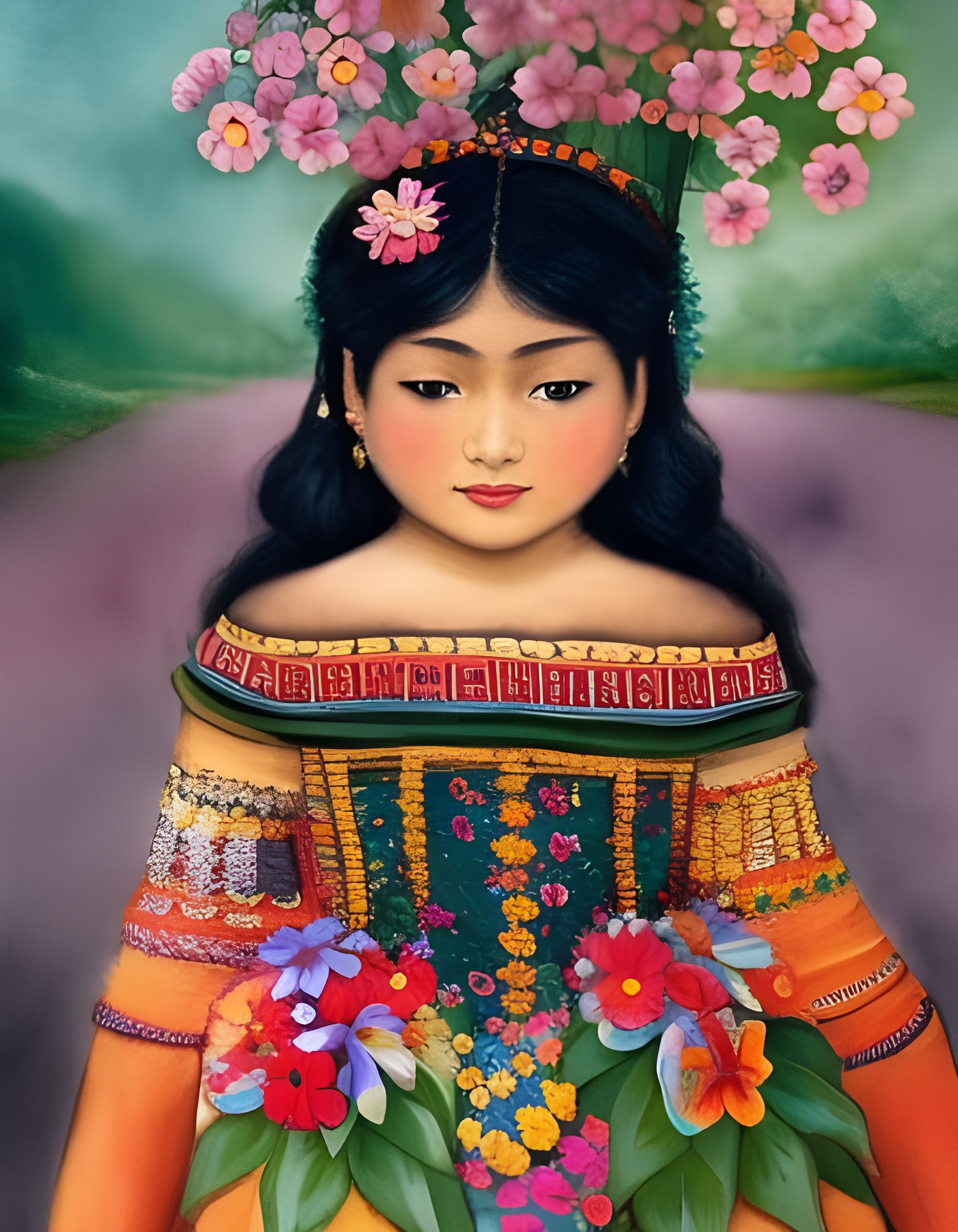 Maya Princess #45 - AI Generated Artwork - NightCafe Creator
