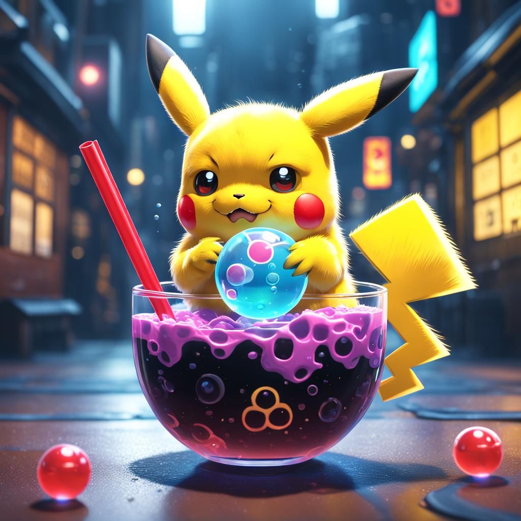 Adorable Pikachu - AI Generated Artwork - NightCafe Creator