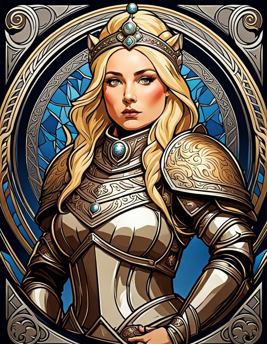 Bhelana, Dwarven Queen - AI Generated Artwork - NightCafe Creator