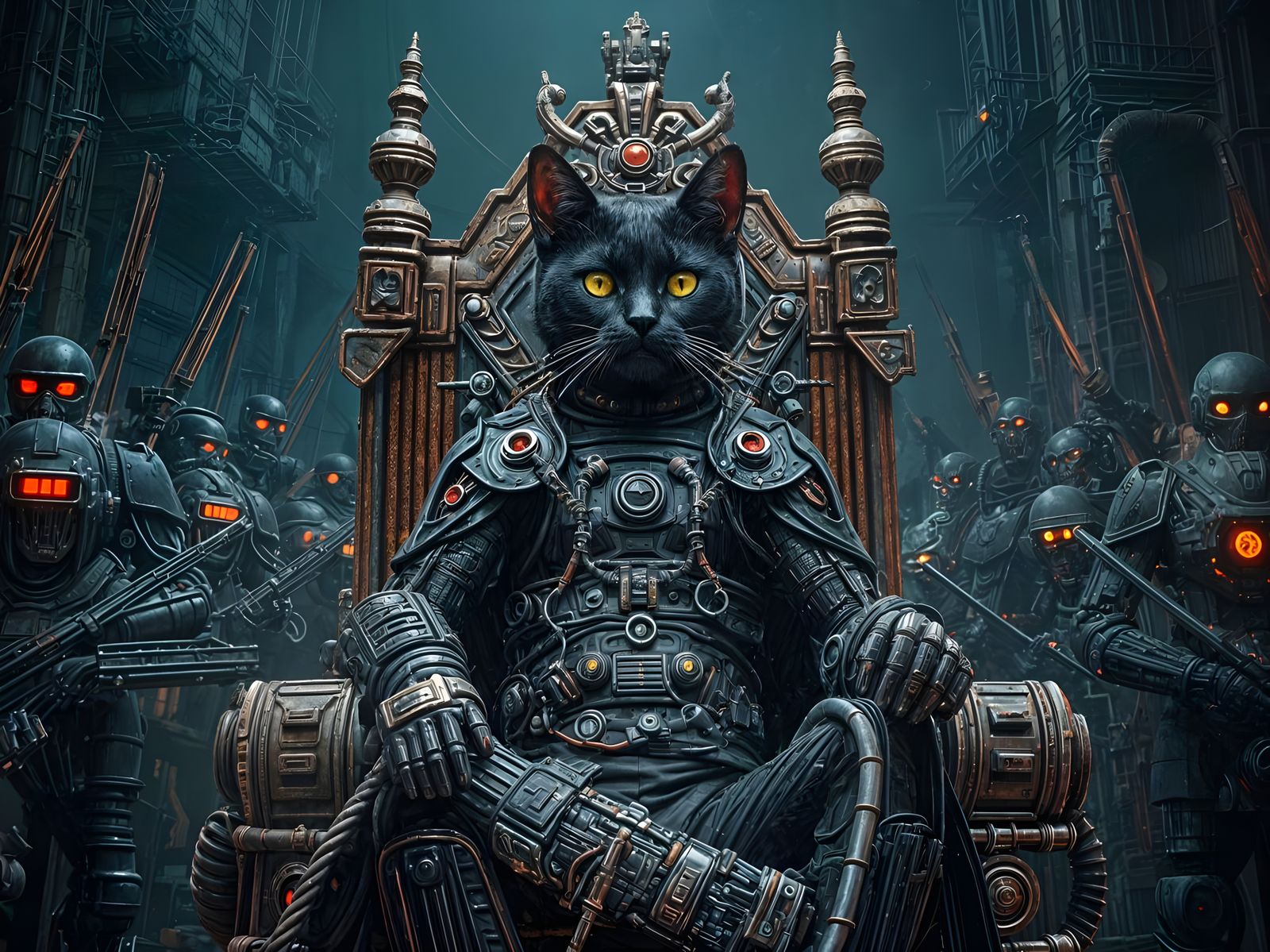 Savior Mr. Noodle, and His Holy Enforcers