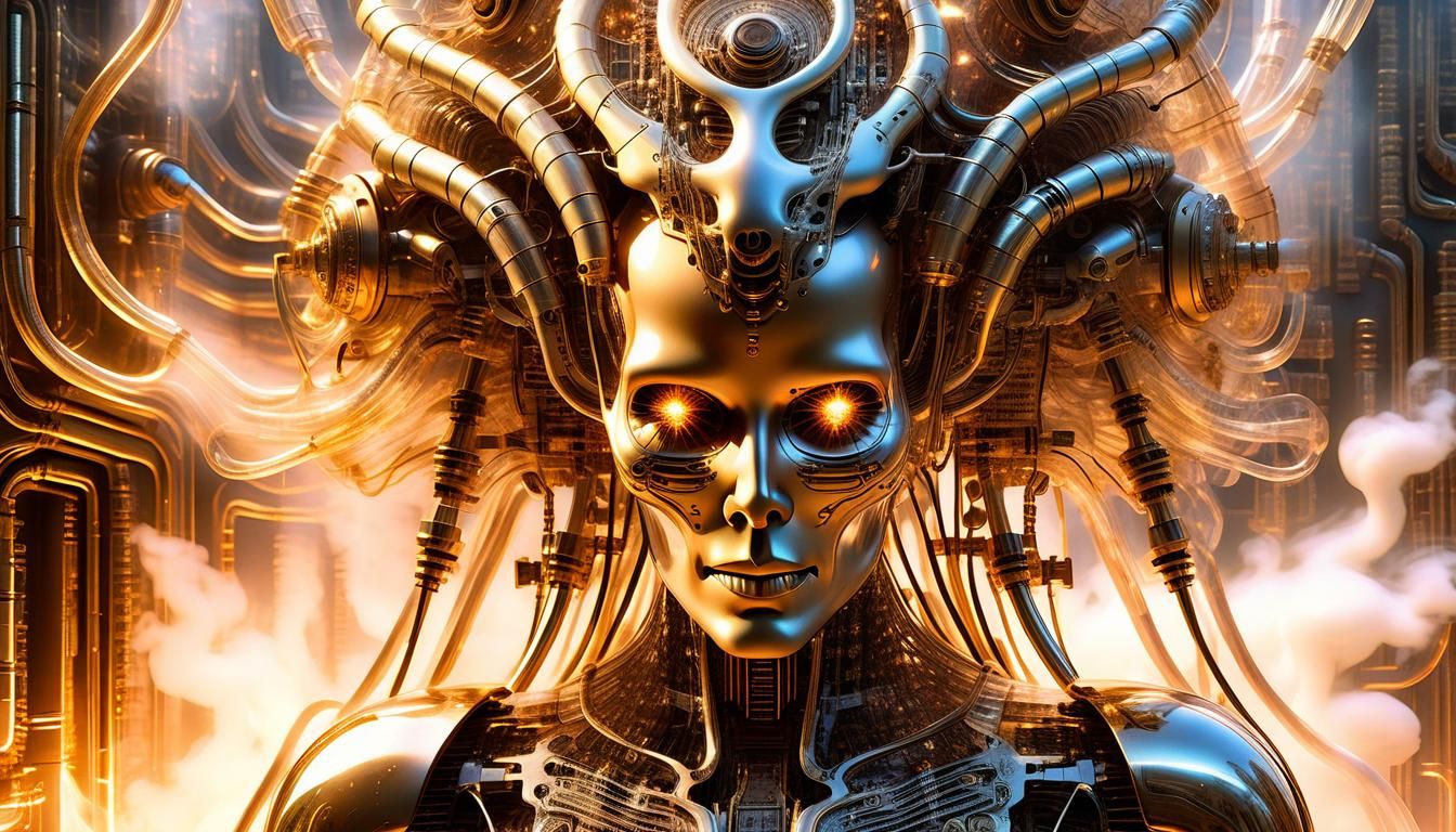 CYBERPUNK DEMON - AI Generated Artwork - NightCafe Creator