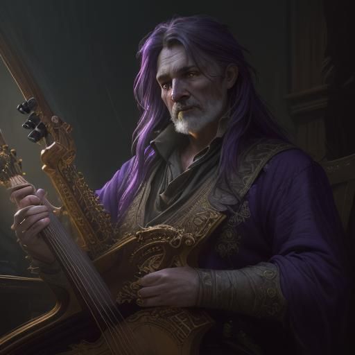 The Old Bard - AI Generated Artwork - NightCafe Creator