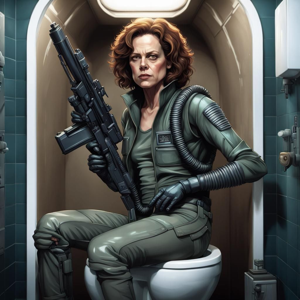 Ellen Ripley - AI Generated Artwork - NightCafe Creator