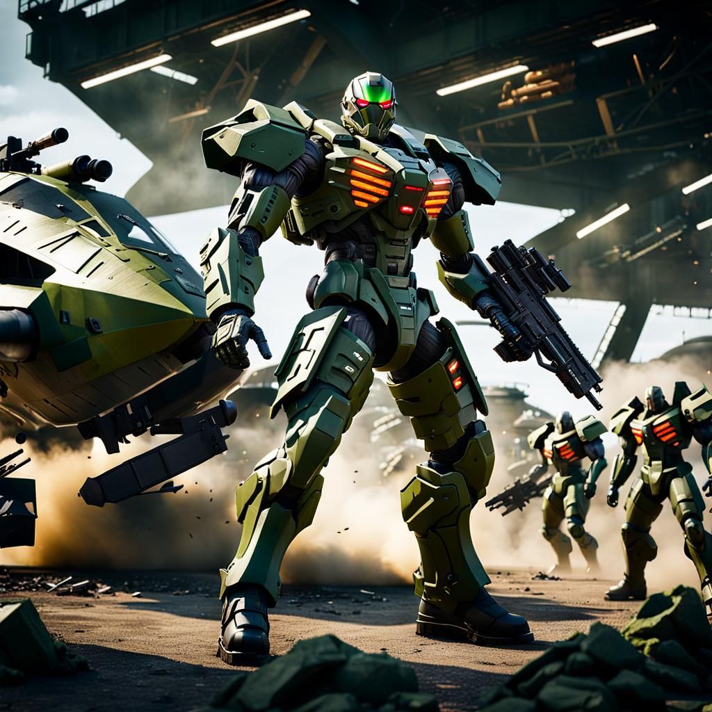 Non upload image: war machine army, space knights intergalactic war ...