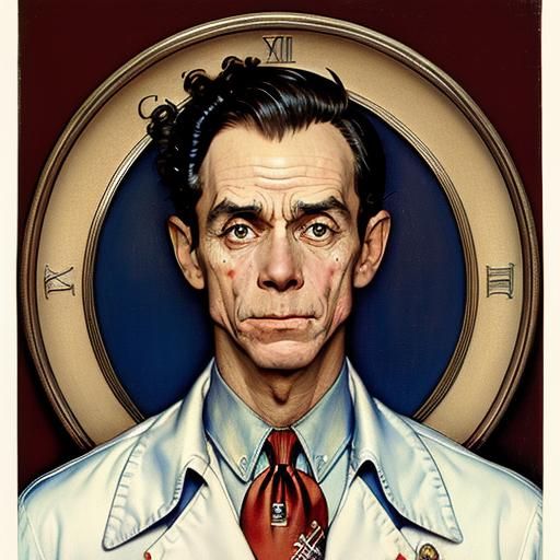 Norman Rockwell's illuminati - AI Generated Artwork - NightCafe Creator