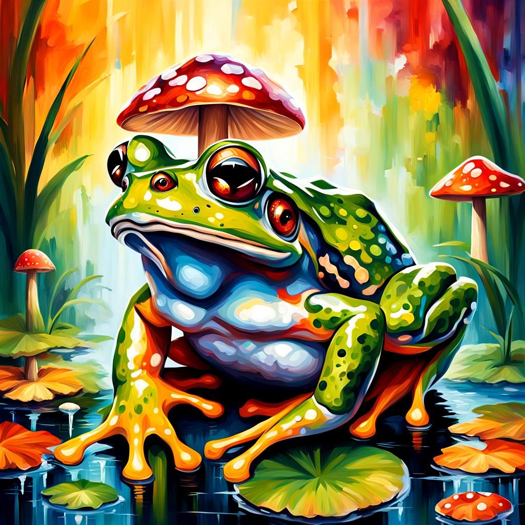 Failed frog lol - AI Generated Artwork - NightCafe Creator