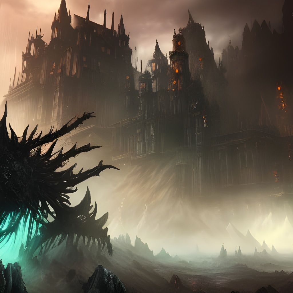 dark castle - AI Generated Artwork - NightCafe Creator