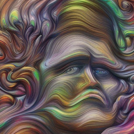 Self Portrait SDv1.4 - AI Generated Artwork - NightCafe Creator