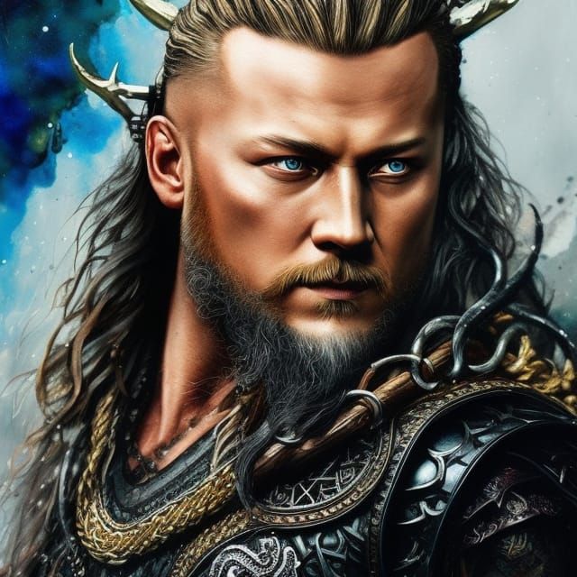 Ragnar Lothbrok III - AI Generated Artwork - NightCafe Creator